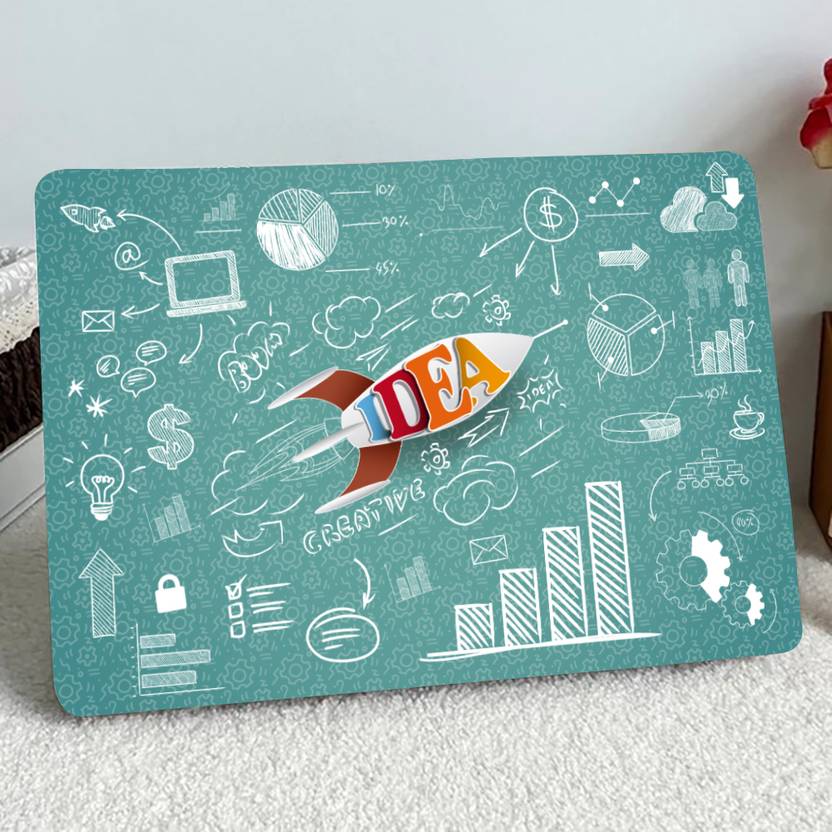 NoWorries Creative Ideas Laptop Skin for All laptops Motivational Quote ...