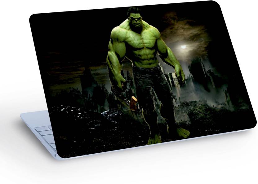 Hello print india Skin_025 Incredible Hulk Paper Plane Design Laptop ...