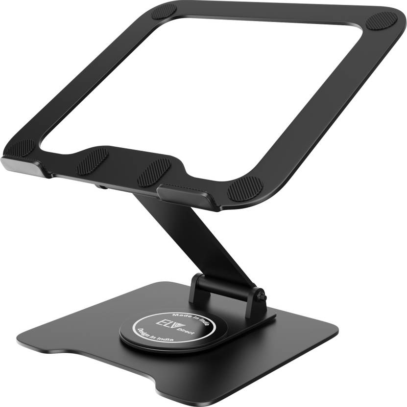 ELV DIRECT Aluminum Laptop Stand for Desk, 360 Degree Rotatable and ...