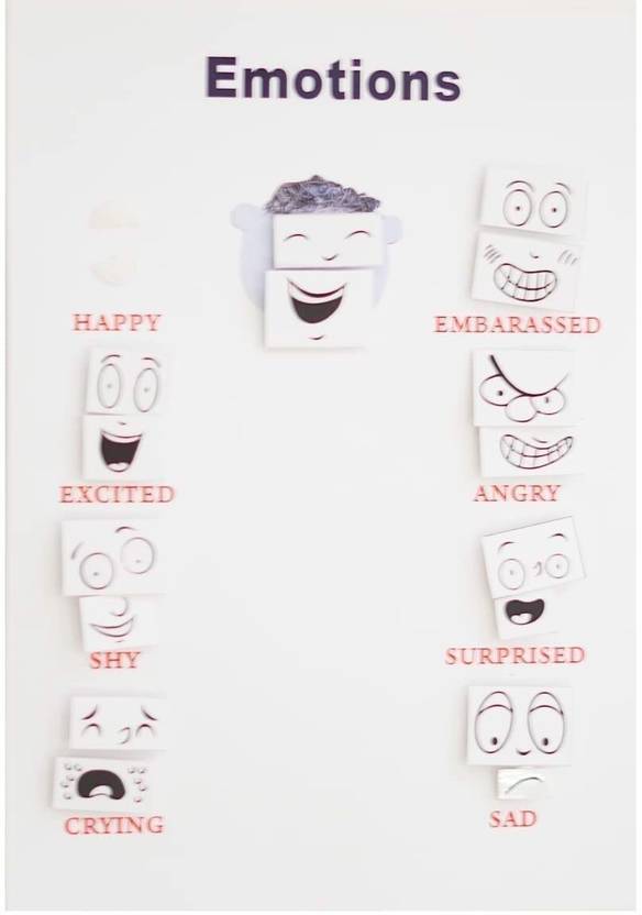 Watering Roots Emotions Velcro Based Educational Learning Toy for Kids ...