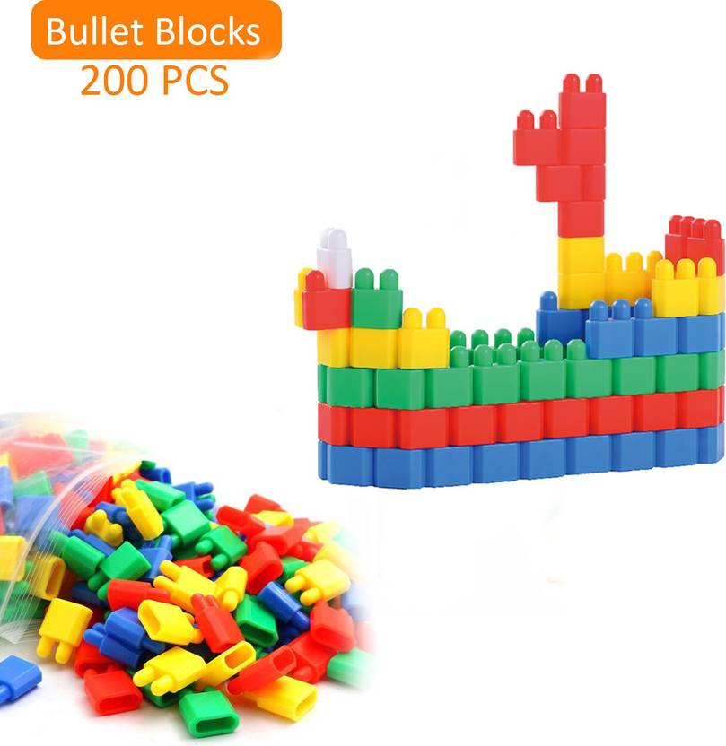 AMUSING Premium Quality Bullets Shaped Stem Bullet Blocks Toy Set For ...