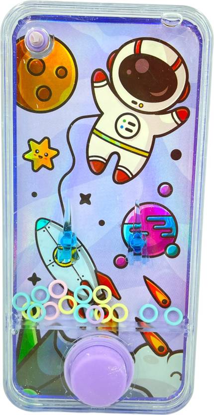Fullkart Space Theme Ring Toss Toy Water Console Handheld Game for Kids ...