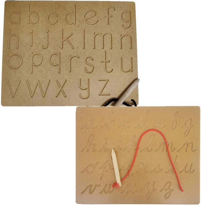 Plus Shine Cursive Small Alphabet Writing Practice Slate+Small ABC ...