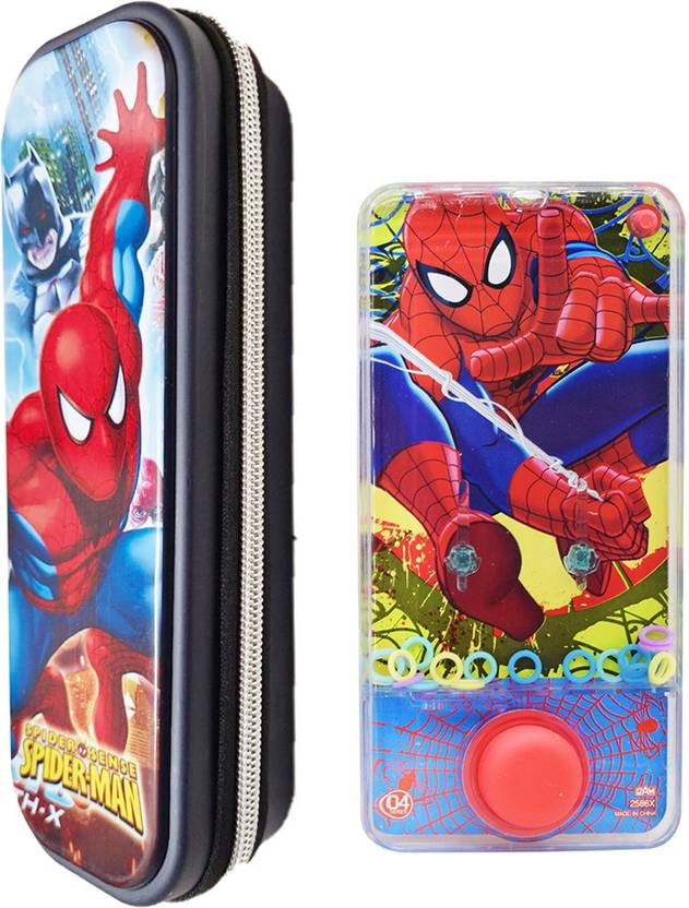 Ajauni Exclusive Combo Gift For Kids Spiderman Pencil Box with ...