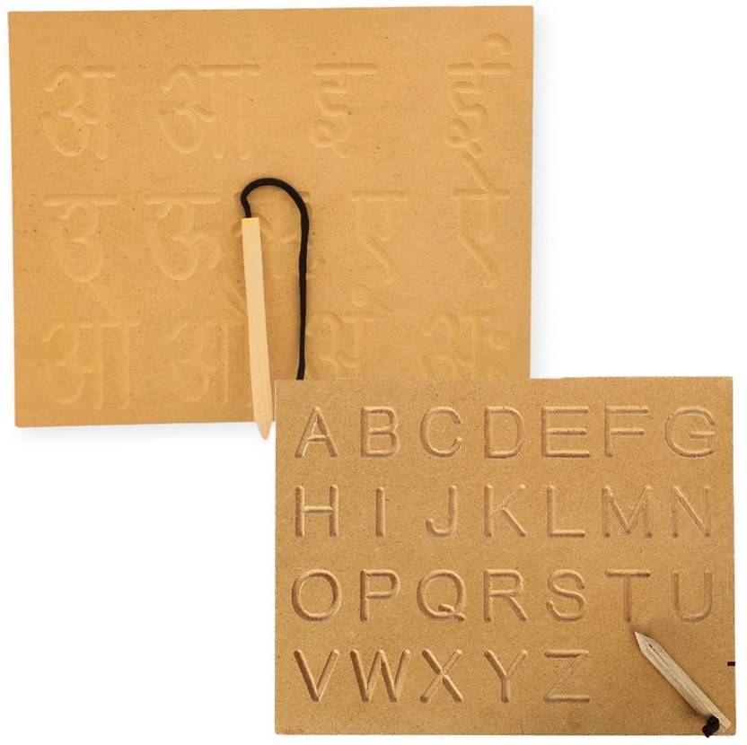 SHALAFI Hindi Vowels(Swar)Practice Slate With Writing Practice Capital ...