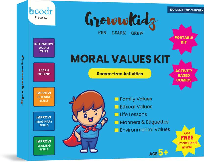 GrowwKidz Moral Values Combo Box for 5-8 Years Old Girls and Boys ...