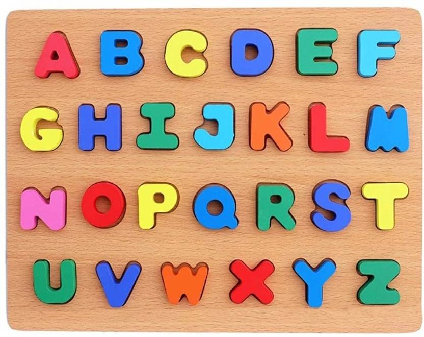 Rainbowstore ABCD wooden board buzzle Price in India - Buy Rainbowstore ...
