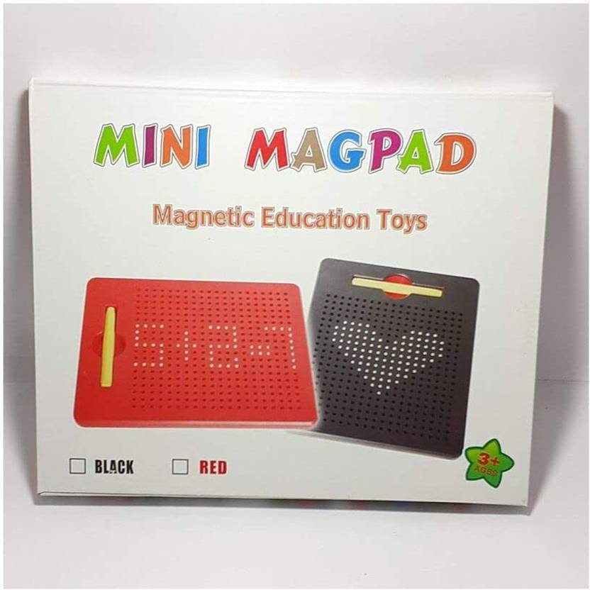Sirgan Plastic Mini Magpad Magnetic Erasable Writing & Drawing Board ...