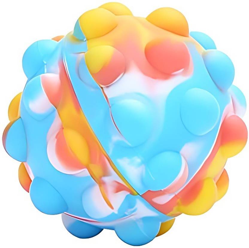 Skytrappper Pop It Ball Fidget Sensory Toys, Stress Relief Silicone ...