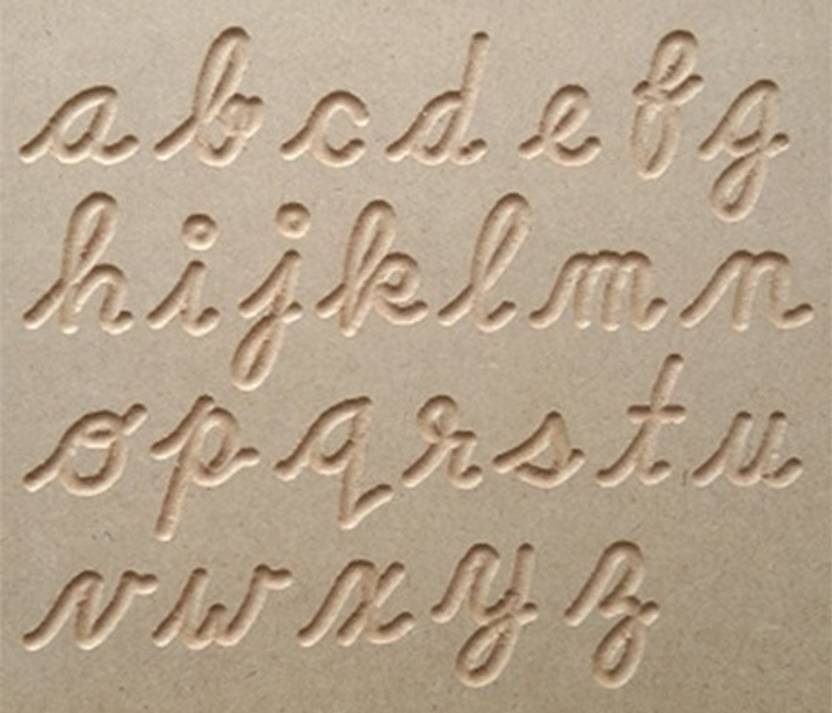 toiphy Small Cursive Abcd Board for Kids Price in India - Buy toiphy ...