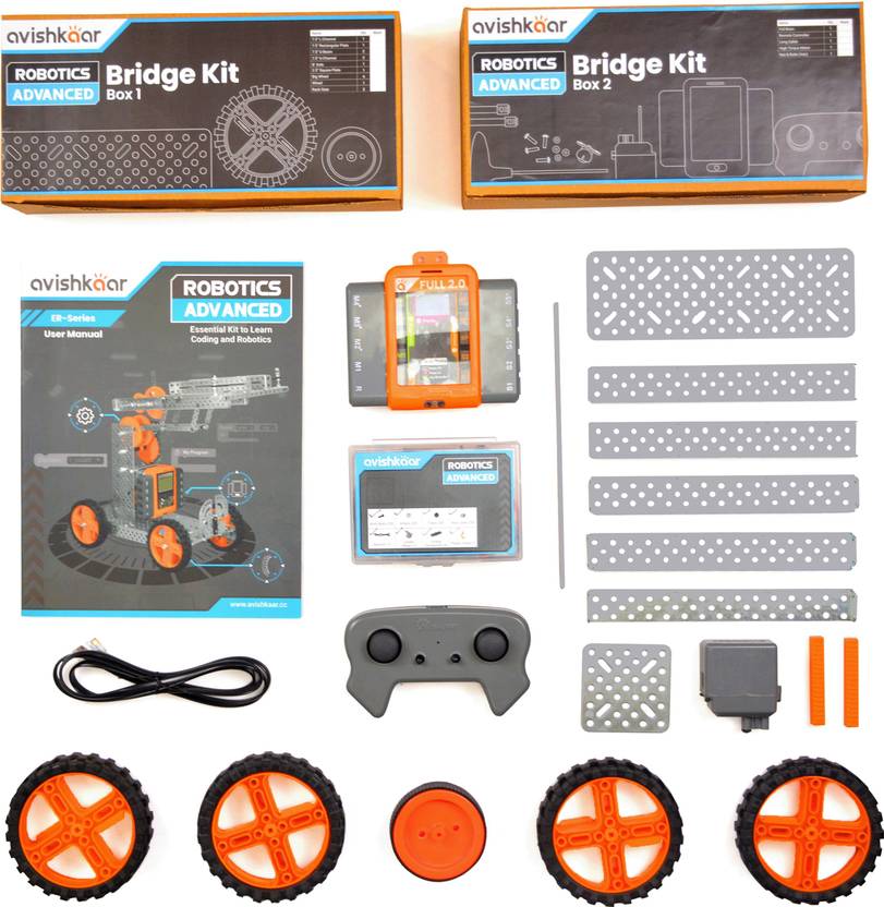 Avishkaar Robotics Advanced Bridge Kit, Accessory Pack to Upgrade ...