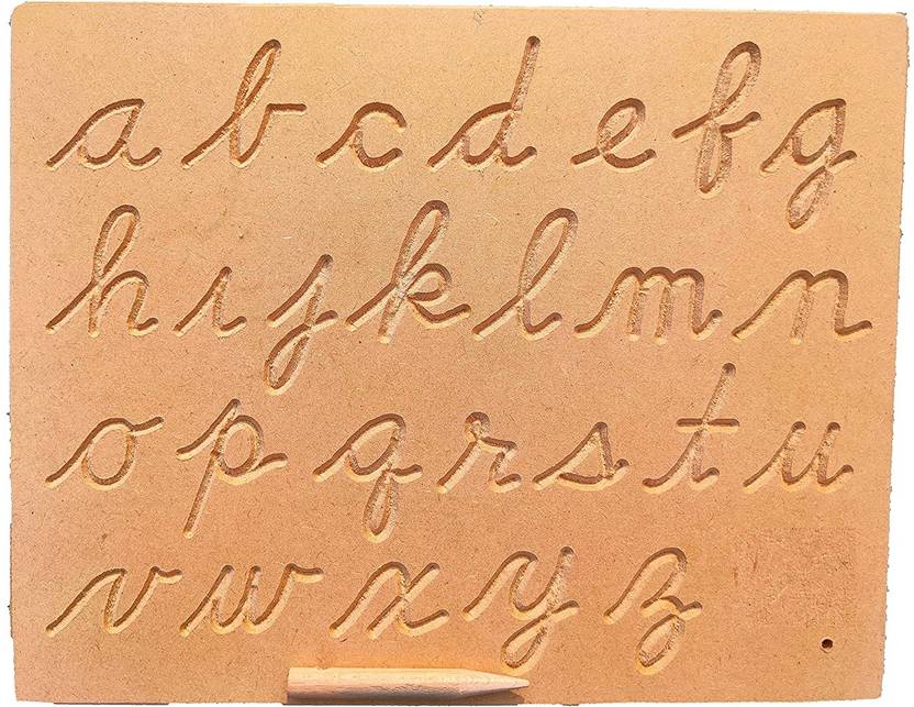 FORSIKHA Small Alphabet Learning Slate Cursive Handwriting Pratice ...