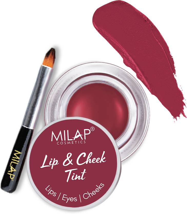MILAP Organic Lip Cheek&Eye Tint with Free Applicator|Deep Nourishment ...