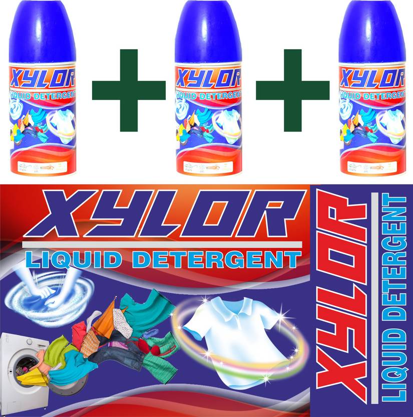 XYLOR COMBO Liquid Detergent 500mL | Set of 3 Rose Liquid Detergent ...