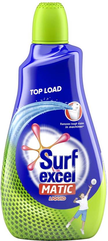 Surf excel Matic Top Load Liquid Detergent 1 L Liquid Detergent Price ...