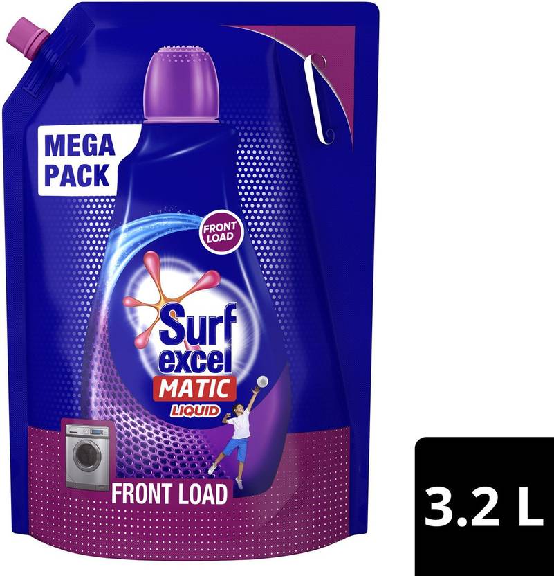 Surf excel Matic Front Load Pouch Multi-Fragrance Liquid Detergent ...