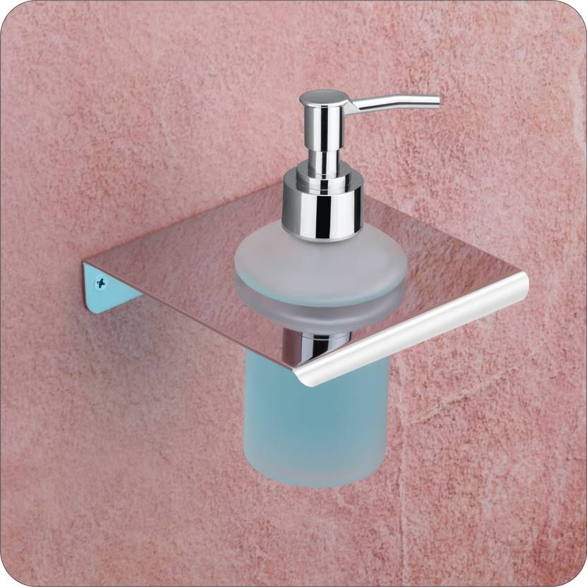 Easyhome Furnish 304 grade steel stand and frosted glass Handwash ...