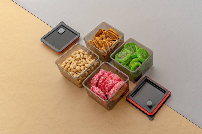 Optimus 100% Unbreakable Air Tight Modular Kitchen Plastic Containers ...