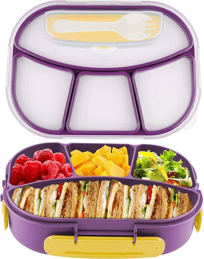 Flipkart.com | ICONIX Lunch Boxes for Office Men Leak Proof Reusable ...
