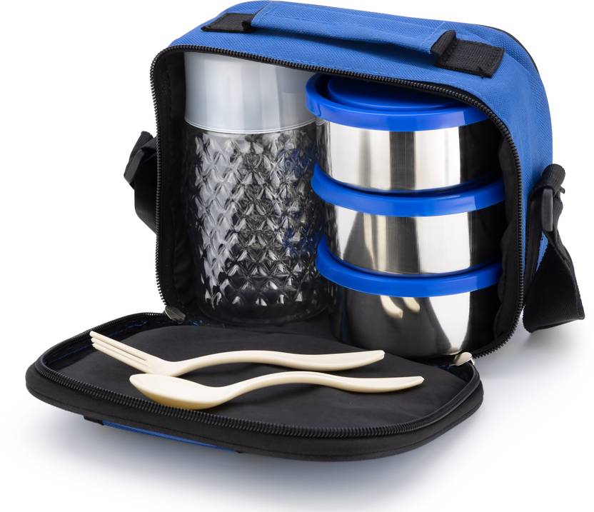 Flipkart.com | Nextee PREMIUM LUNCH BOX WITH 3 CONTAINER WITH 1 BOTTLE ...