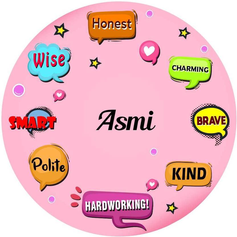 ARTBUG Stylish Fridge Magnet -Gift for Son, Daughter, Kids, Friend, Name -Asmi Fridge Magnet ...
