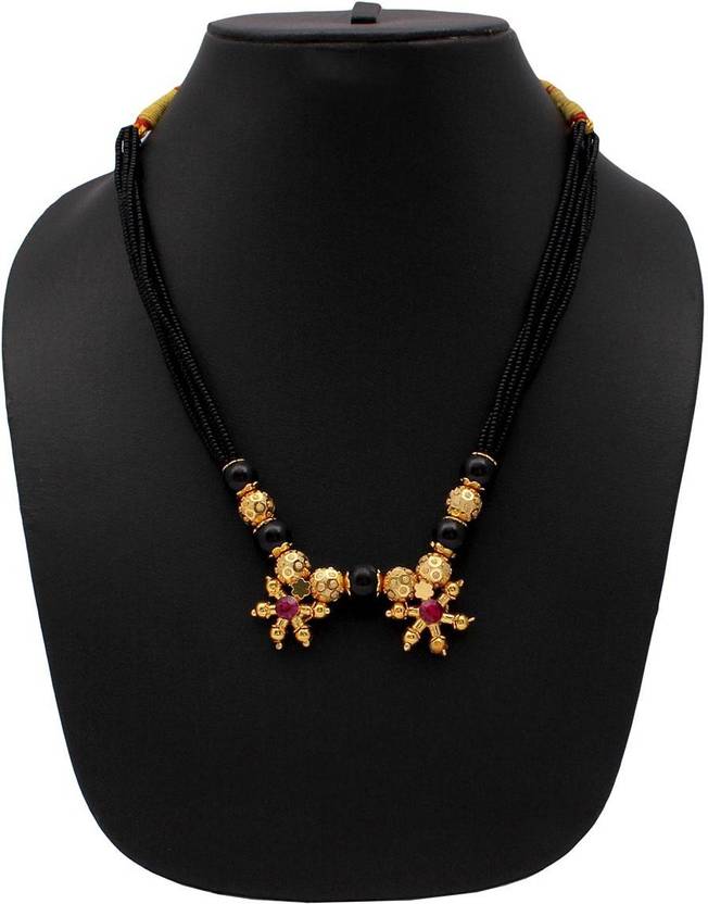 KALAPURI Kolhapuri Mangalsutra Alloy Mangalsutra Price in India - Buy ...