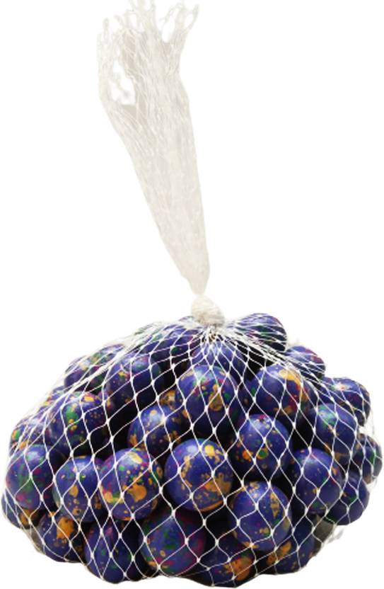 Jiyansh Traders 90 Pcs Dot Purple Colour Kanche in Marble Goti 90 ...