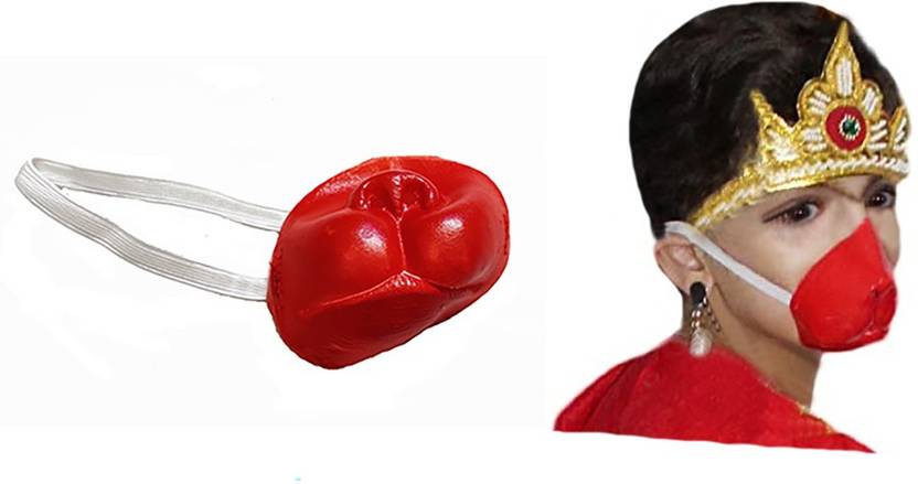 Dhinchak Hanuman ji Nose costume for kids age up to 10 years . Party ...