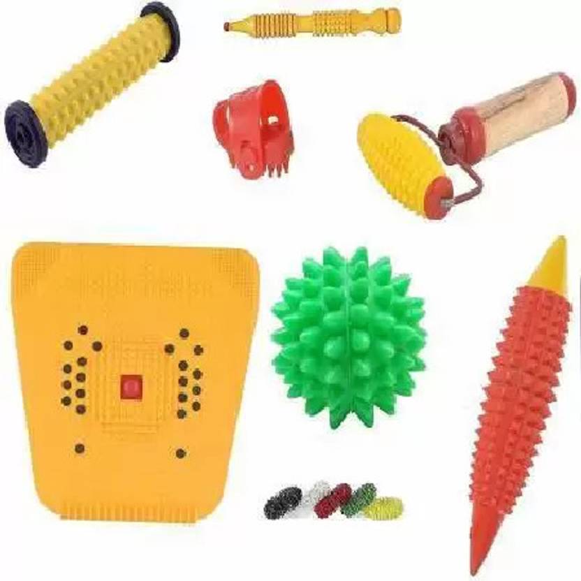 EKiN Acupressure . 01 Mat Ball Roller Acupressure kit set Massager ...