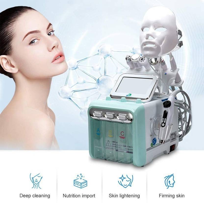 R A Products 7-in-1 Multifunction Hydrafacial Oxygen Beauty Machine ...