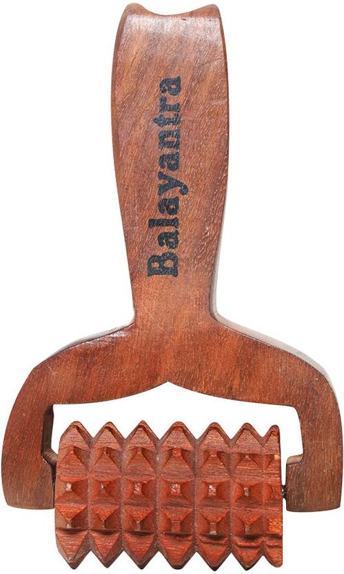 Adon Wooden Handheld Roller | For Hair Growth | Blood Circulation ...