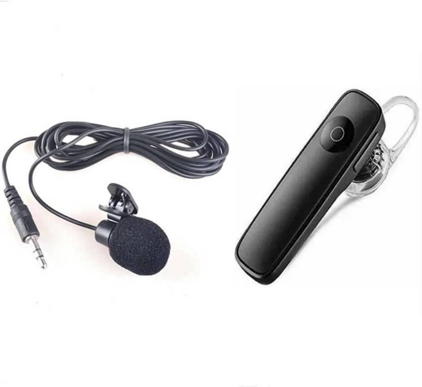 KYTOLACX Wireless Bluetooth with Mic Sound Button & coller mike audio ...