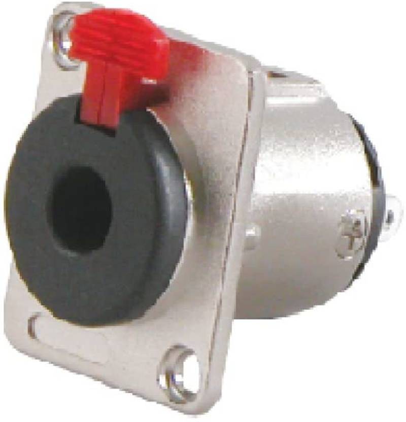 MX 6.35 MM P-38 MONO SOCKET LOCKING TYPE PANEL MOUNTING (Pack of 2 Pcs ...