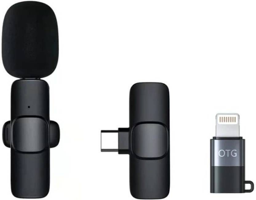 Overwrite K8 Wireless PLUG AND PLAY MIC Type-C & Lightning Connector ...