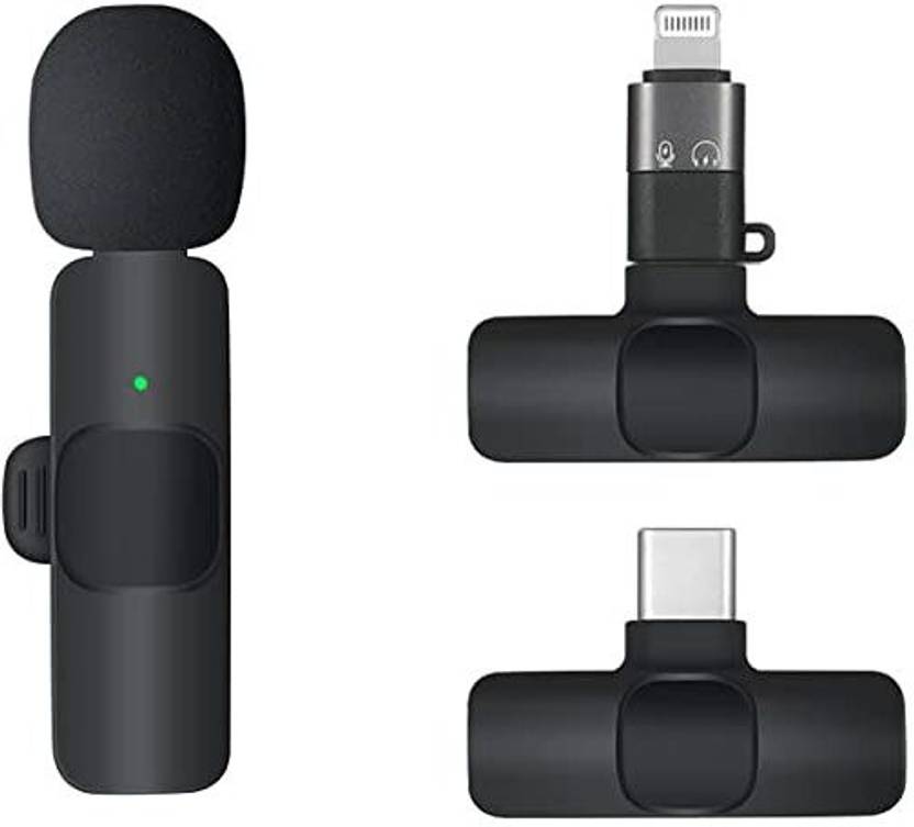 autoskills Wireless K8 Caller Mic Mini Caller Microphone Type C ...