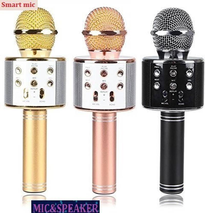 Bashaam J468 ADVANCE(WS858) HandheldSpeaker&Mic Color may vary (Pack of ...