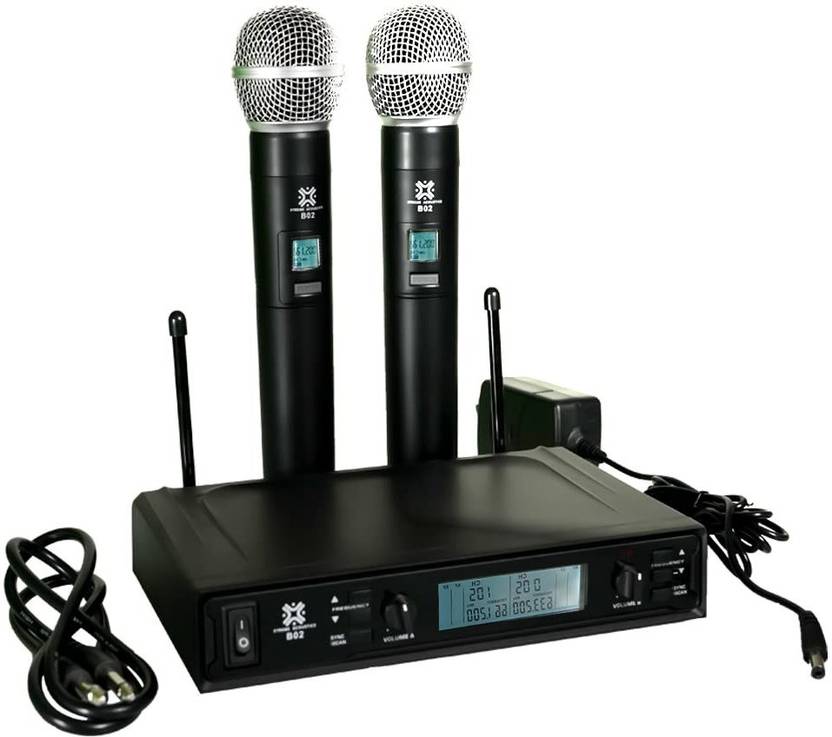 Xtreme Acoustics XAB02 UHF Wireless Handheld Dual Channel System for ...