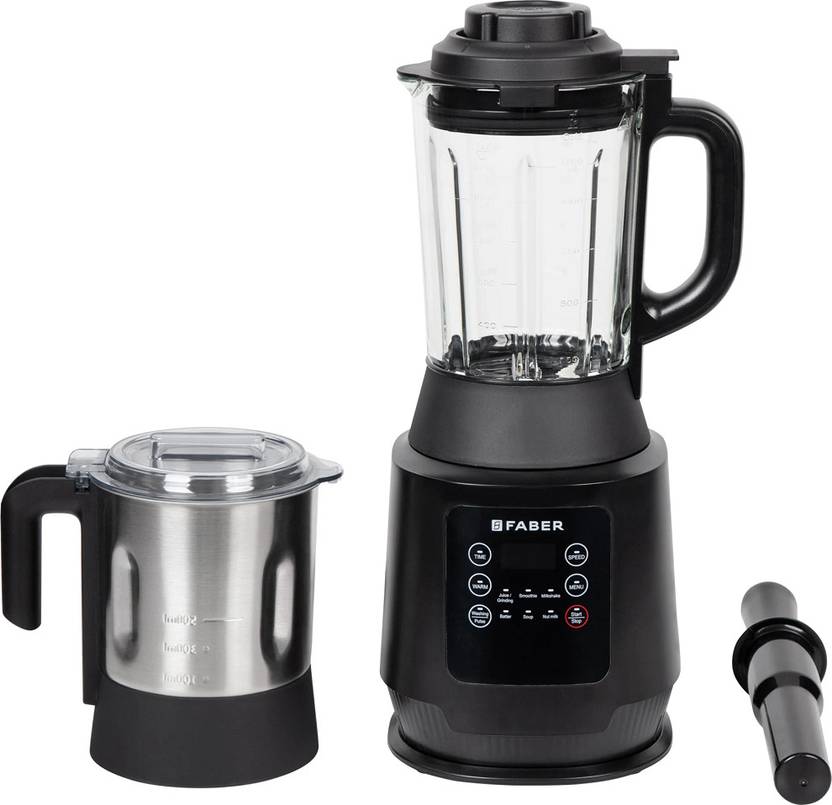 Faber FPB1800W BK,22000 RPM Power Blender,Soup maker,6 Auto cook menu ...