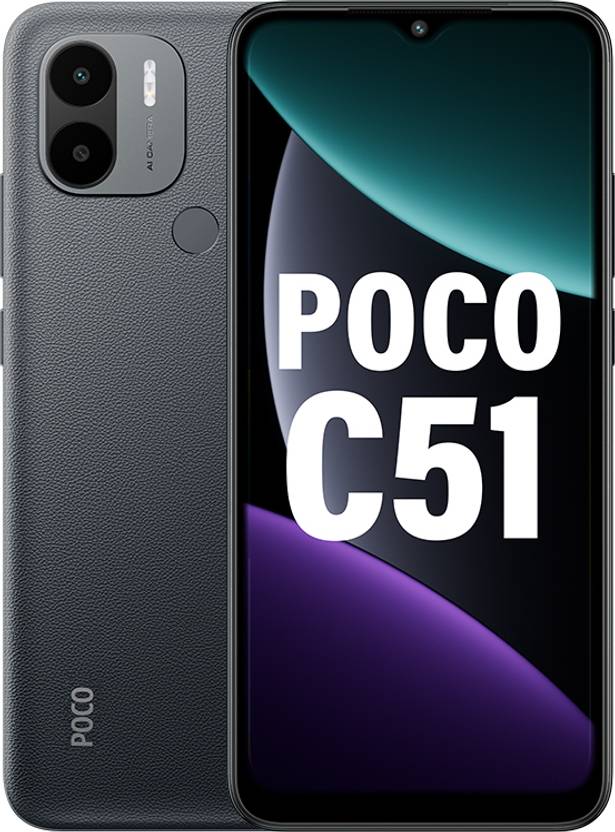 POCO C51 ( 64 GB Storage, 4 GB RAM ) Online at Best Price On Flipkart.com