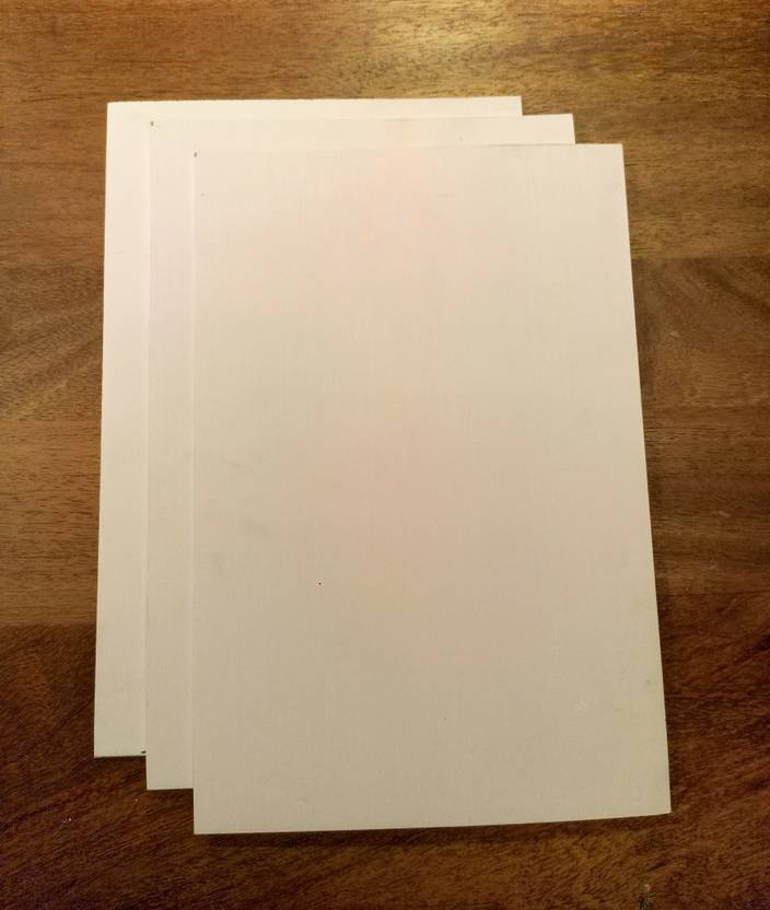 CRAFTWAFT Sunboard Foam Board Sheet for Craft DIY Project Models(Pack ...