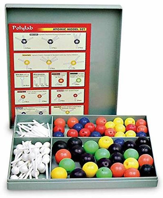 Flora Atomic Model Set (75 Ball's) To Explain The Atomic Structure Of ...