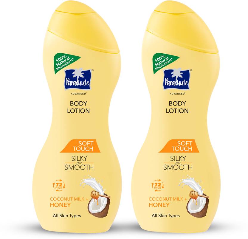 Parachute Advansed Soft Touch Body Lotion for Women & Men, 100% Natural ...