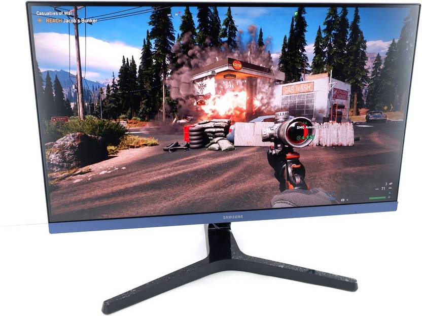 SAMSUNG SR-358 24 inch Full HD LED Backlit IPS Panel Monitor (Bezelless ...