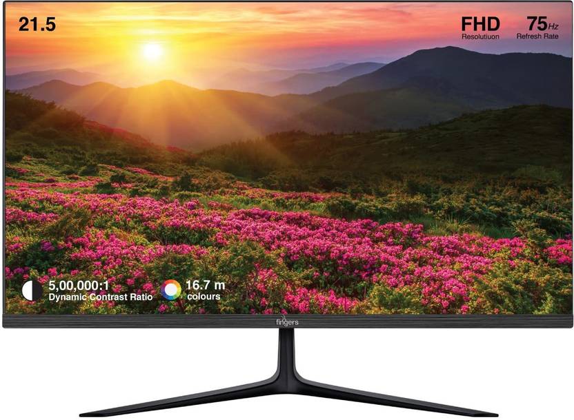 FINGERS Satin 21.45 inch Full HD LED Backlit VA Panel Monitor (The Big ...