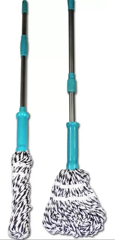 Supersafai Easy Mopstick, 360 Degree Rotating Mop Stick Mop Rod Price ...
