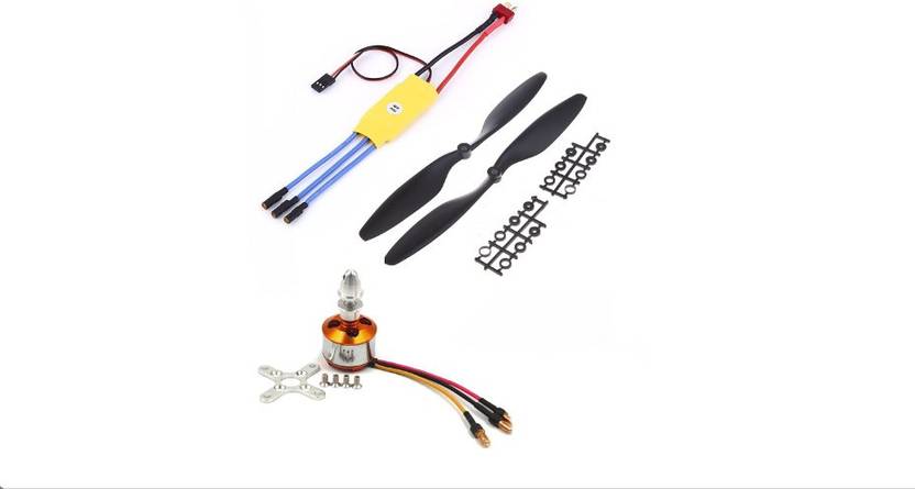 Luckky store 1800KV BLDC Motor + 30amp ESC + Propeller 11inch For ...