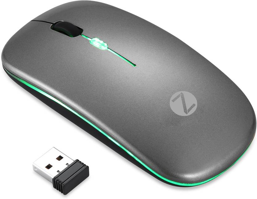 Zoook Blade / Rechargeable, 7 Color RGB, Silent Wireless Optical Mouse ...