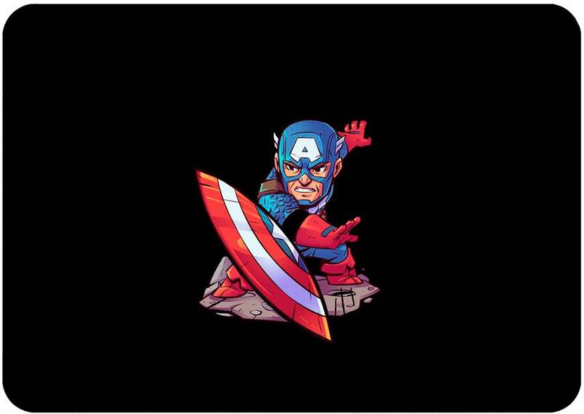 Artefact Cartoon captain america Mouse Pad FKMP00204 Mousepad ...