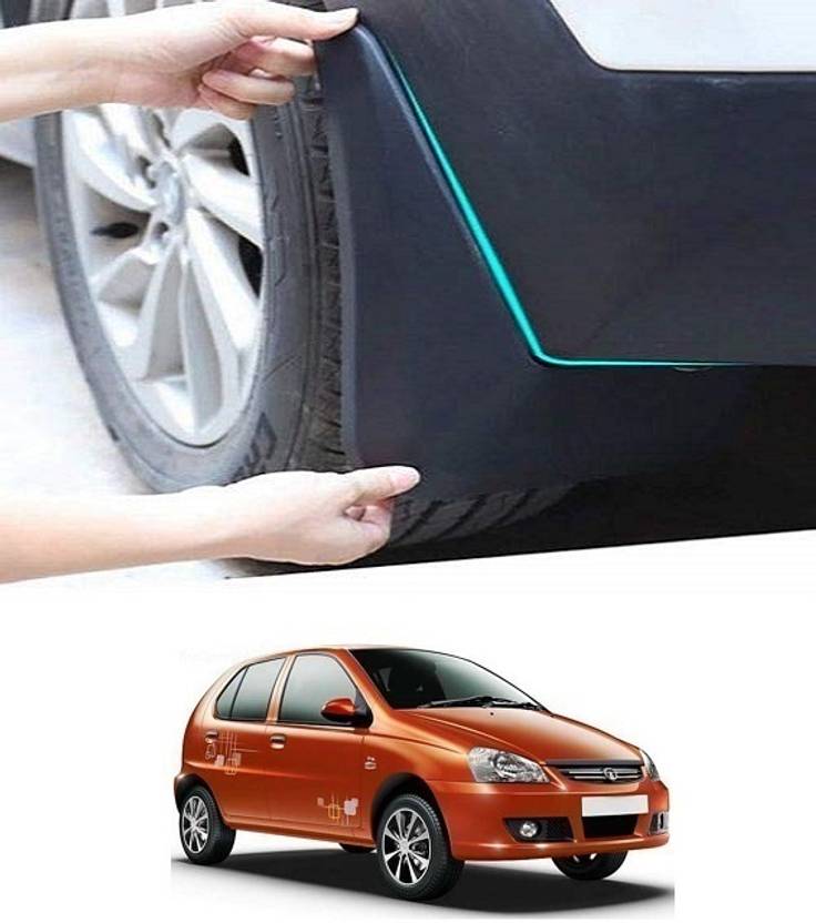Trigcars Front Mud Guard, Rear Mud Guard For Tata Indica 2005, 2021 ...