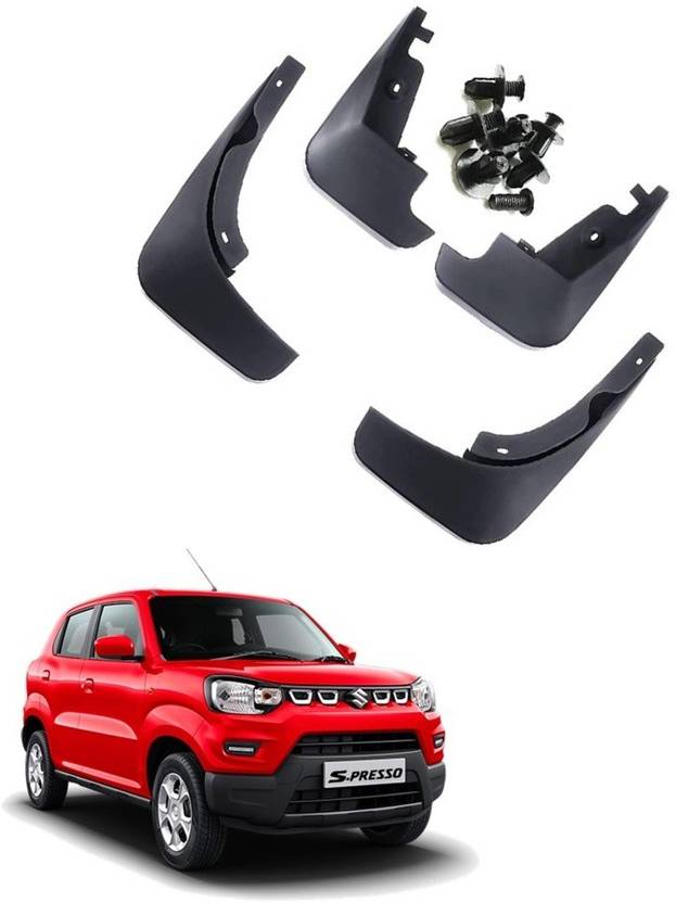 HUDMOZ Front Mud Guard, Rear Mud Guard For Maruti S-Presso Lxi NA Price ...